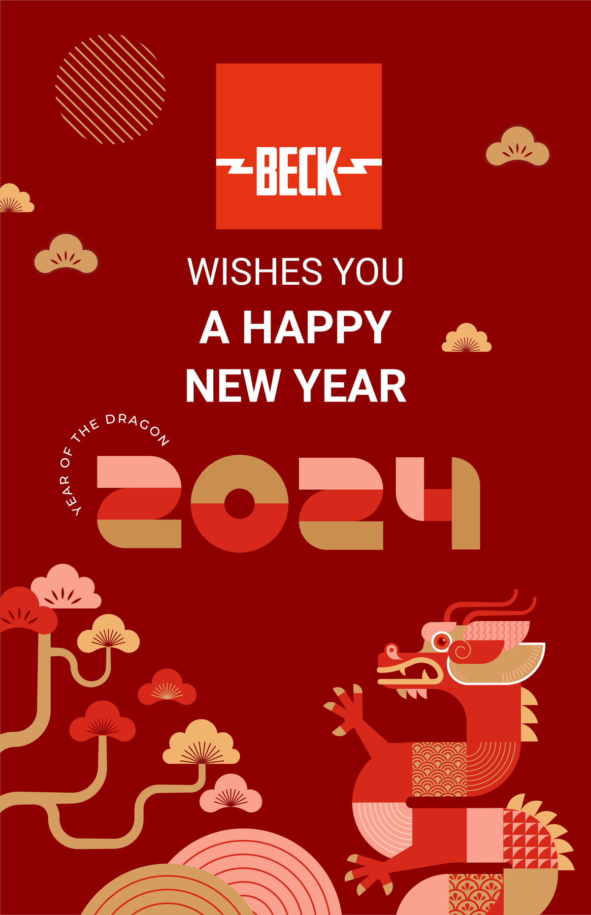 Newsroom News Article Happy New Year 2024 — BECK Electronic Components