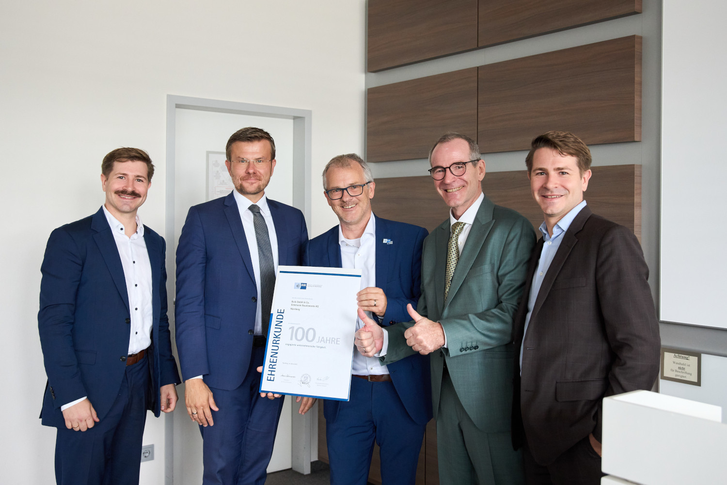 Newsroom News Article 100 years of the BECK Group – growth and ...