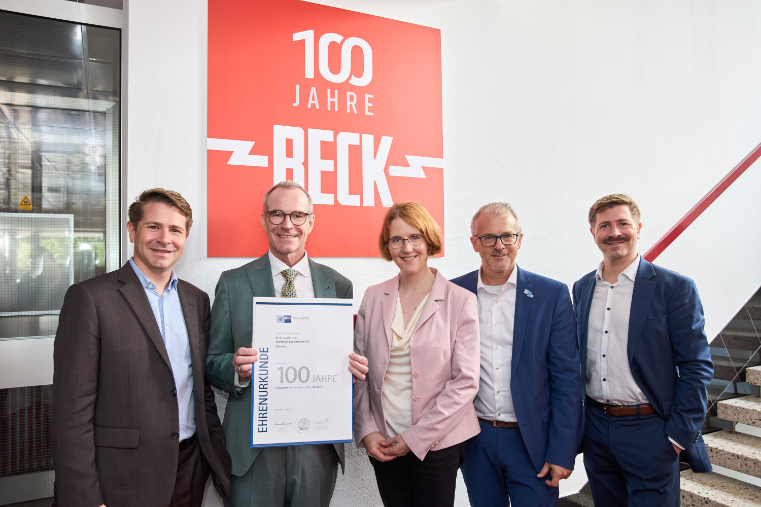 Newsroom News Article 100 years of the BECK Group – growth and ...