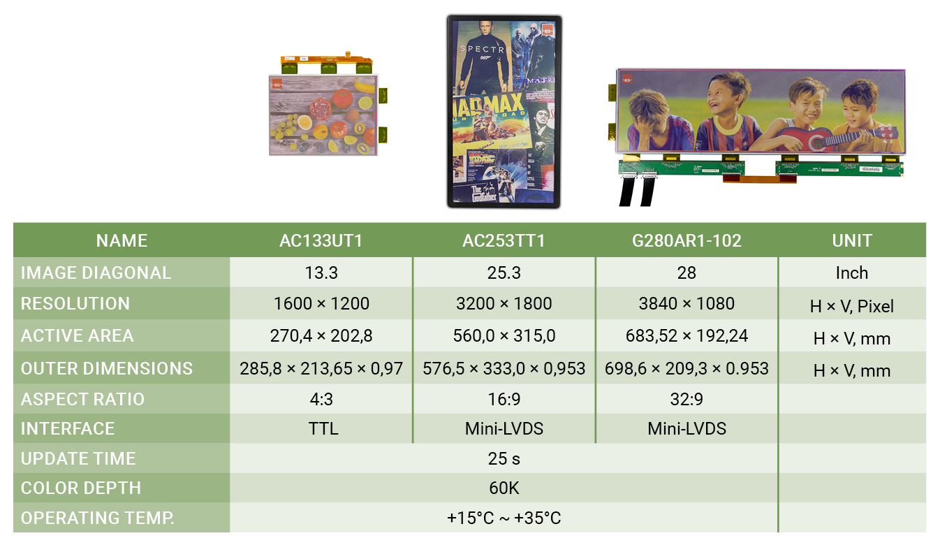 Newsroom News Article E Ink Gallery Plus and Gallery Palette – the new ...