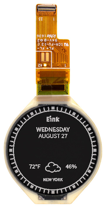 Newsroom News Article Round Flexible e-Paper Display — BECK Electronic ...