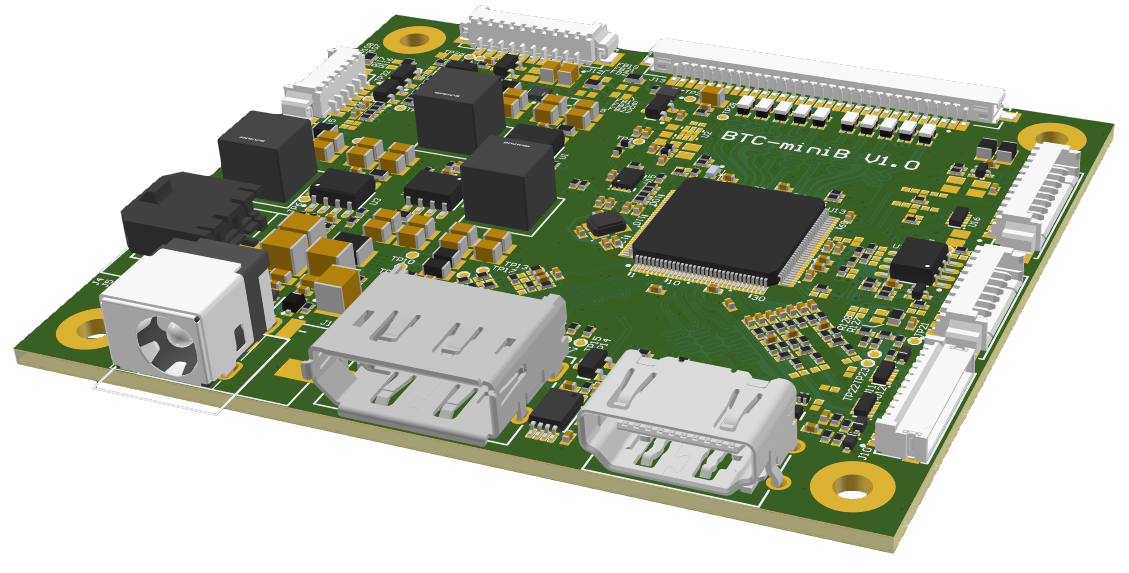 A wide range of communication interfaces is supported by the display ...