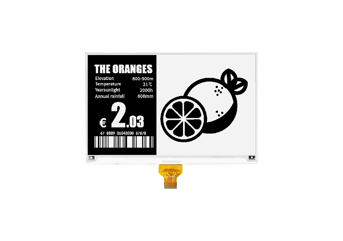 Products Displays E-Paper Display (EPD) Active Matrix E-Paper — BECK ...
