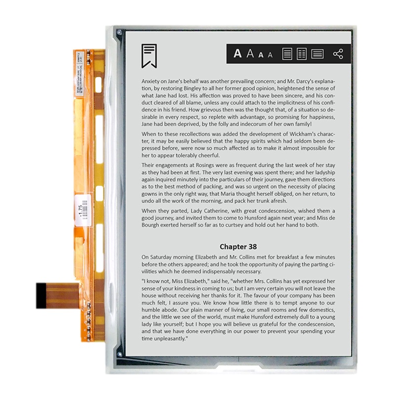 Products Displays E-Paper Display (EPD) Active Matrix E-Paper E Ink EPD ...